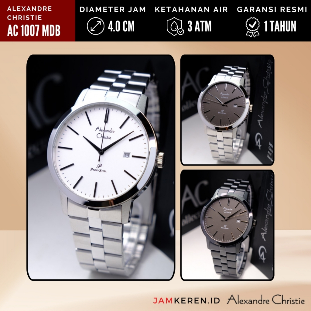 Jual Alexandre Christie Pria - Jam Tangan Pria - Jam Tangan AC 1007 MD ...