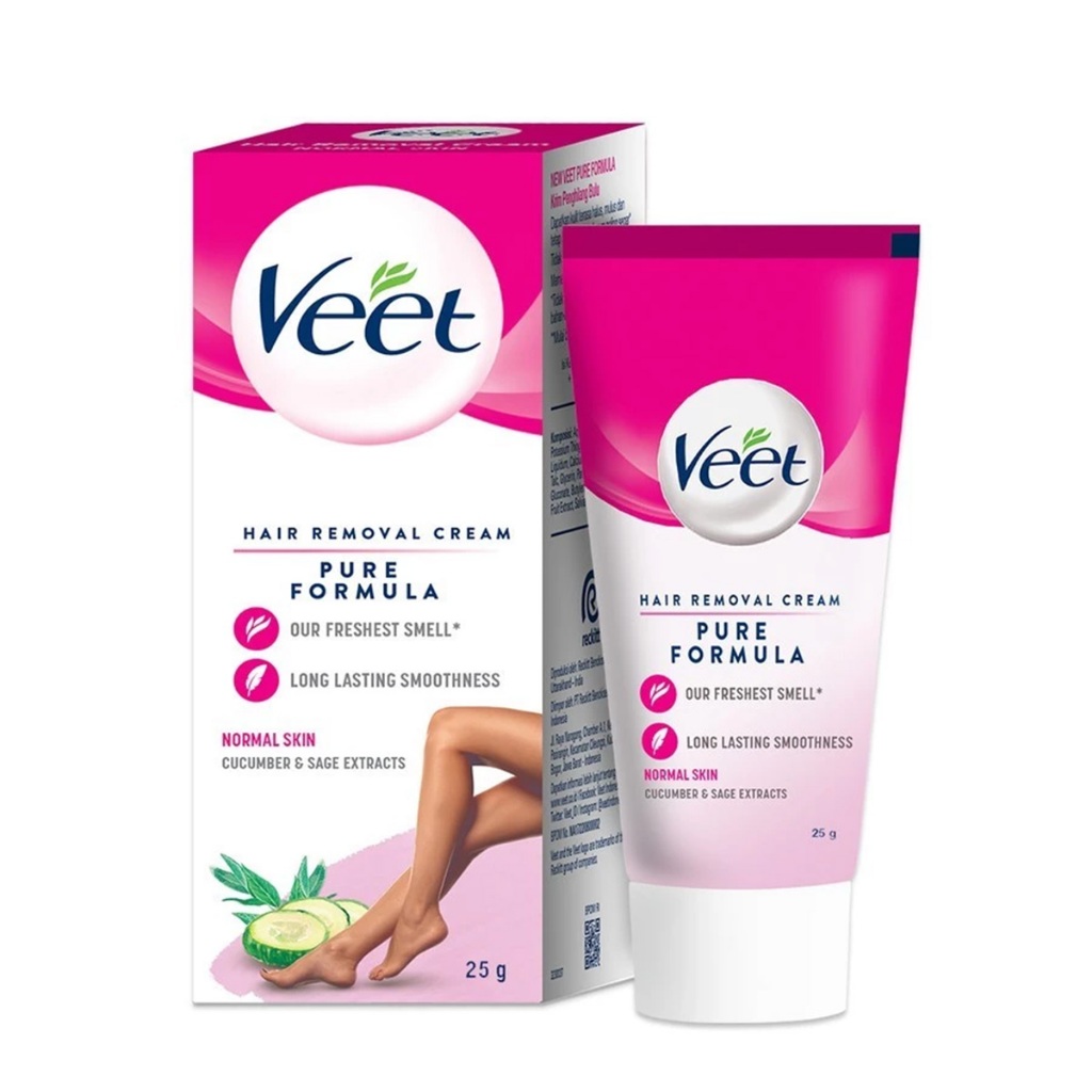 Jual Veet Hair Removal Cream Krim Perontok Bulu Untuk Kulit Normal ...