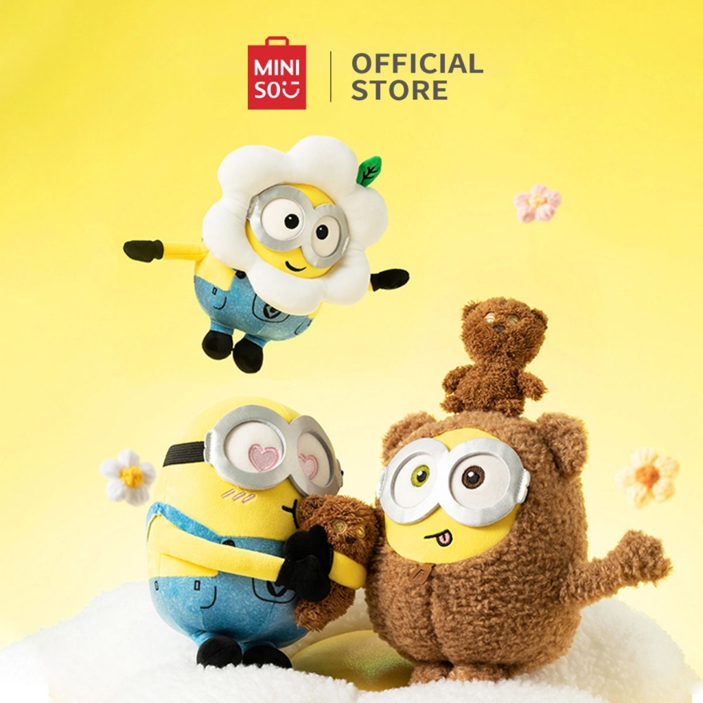 Jual MINISO TOY - Miniso x Bob+Tim Collection Boneka Plush Toy Mainan ...