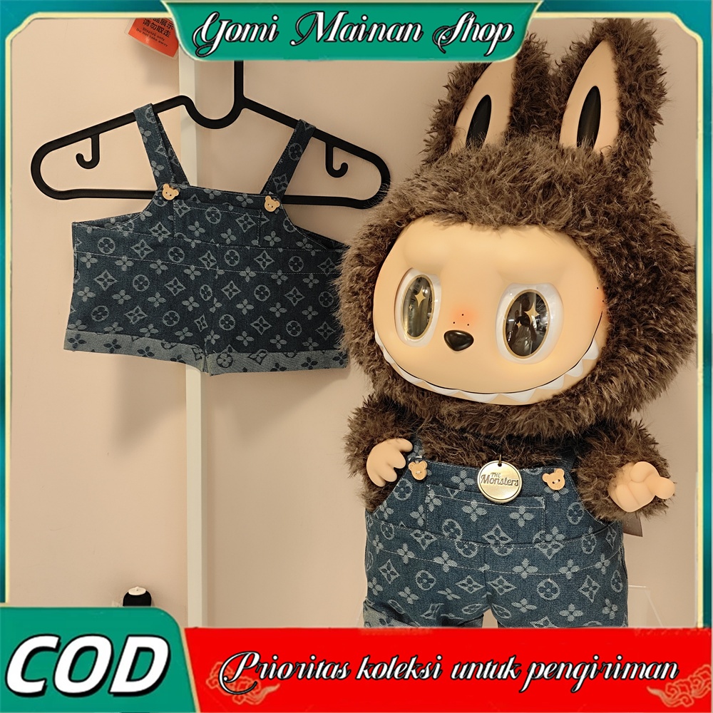 Jual Yomi READY||BAJU boneka Labubu zimomo PREMIUM 58CM Celana bib ...