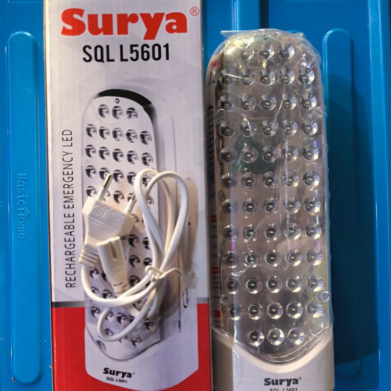 Jual lampu cas emergency Surya SQL L5601 (56 SMD led) | Shopee Indonesia