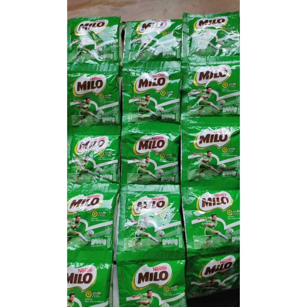 Jual MILO ACTIV-GO 22 GR [1 Renteng isi 10 sachet] | Shopee Indonesia