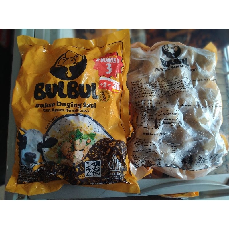 Jual bakso bulbul tenis 1kg besar isi 30 | Shopee Indonesia