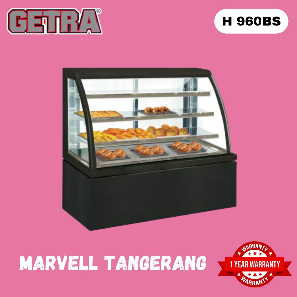Jual GETRA H 960BS Pastry Food Warmer / Kabinet Display Penghangat Roti ...