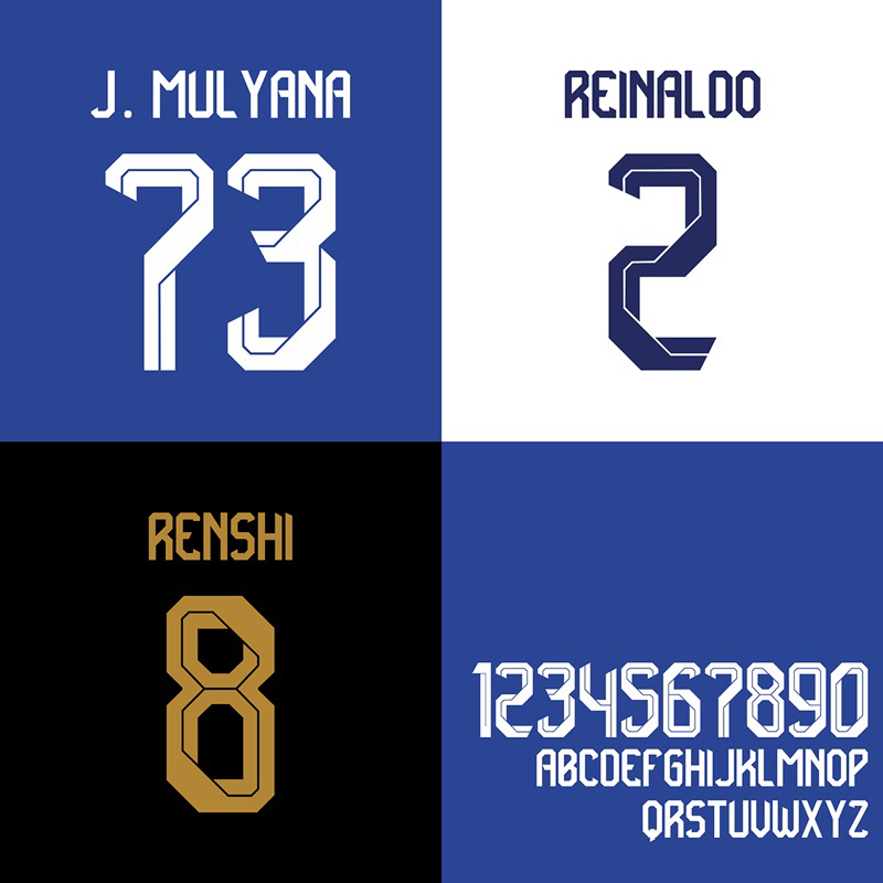 Jual NAMESET & NUMBER Jersey Persiku Kudus Liga 2 Home/Away/Third ...
