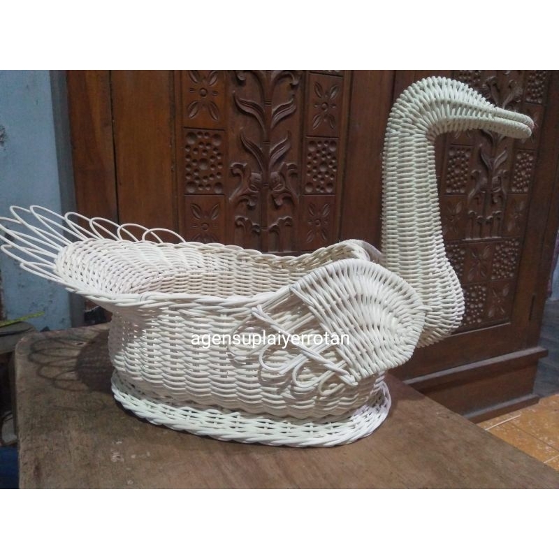 Jual bebek/angsa dari rotan full rotan halus berkualitas | Shopee Indonesia