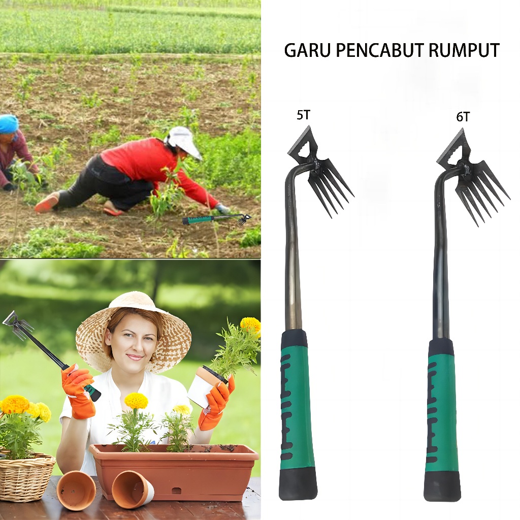 Jual 36cm Garu Pencabut Rumput / Pencabut Rumput / Alat Berkebun ...