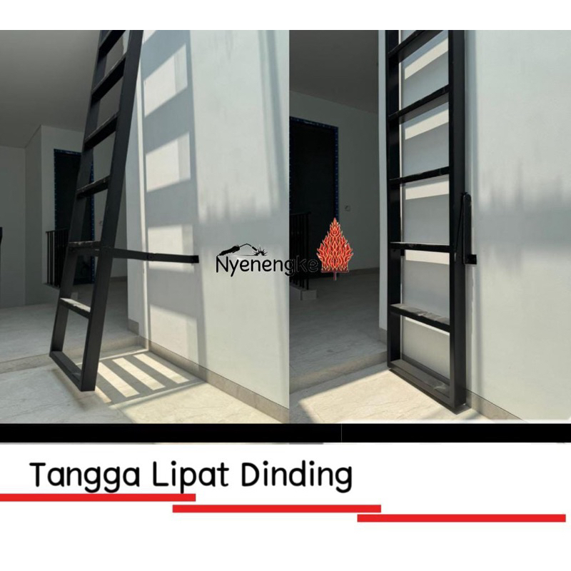 Jual Tangga Lipat Dinding simpel minimalis | Shopee Indonesia