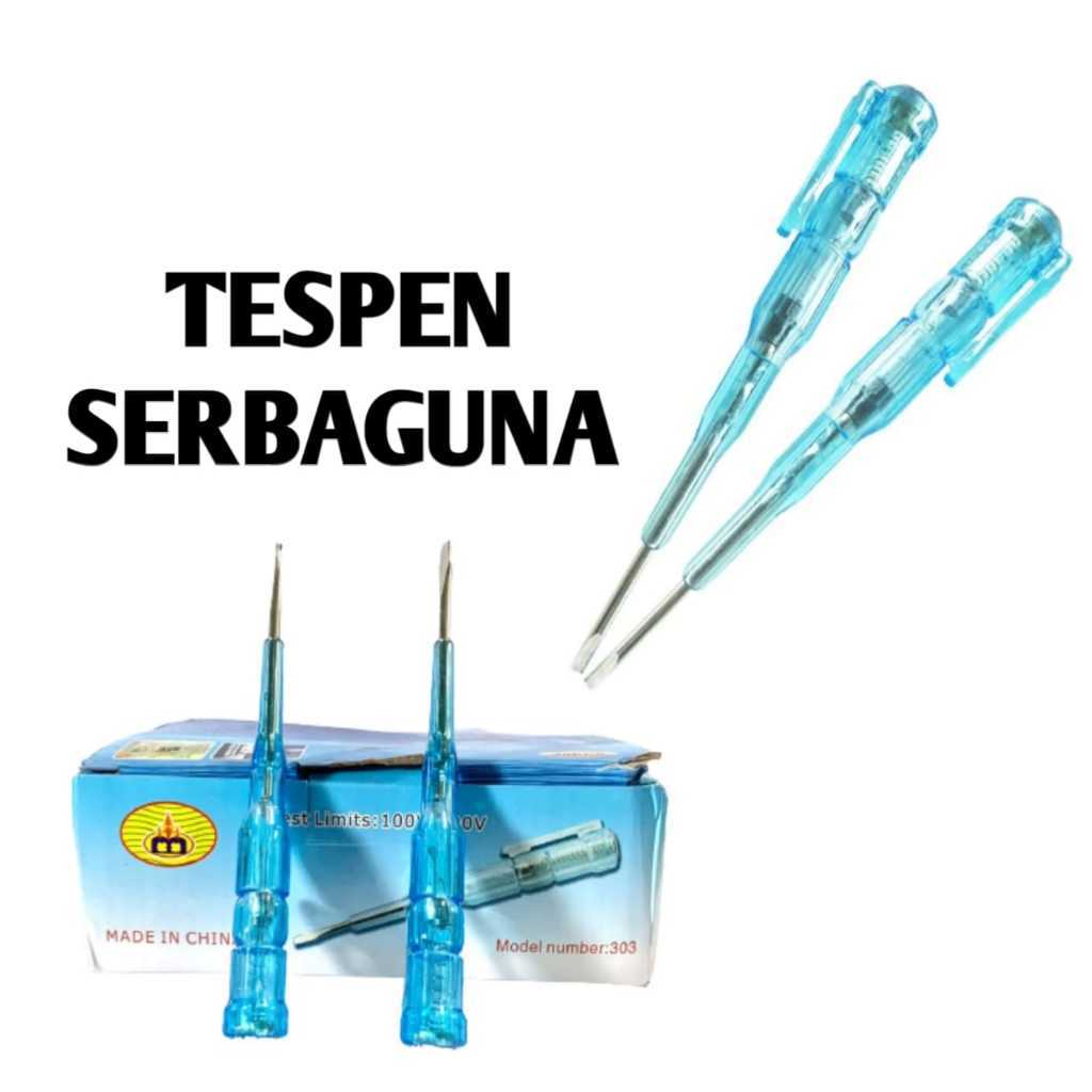 Jual Obeng Tespen Test Pen Listrik Merah Lampu Testpen | Shopee Indonesia