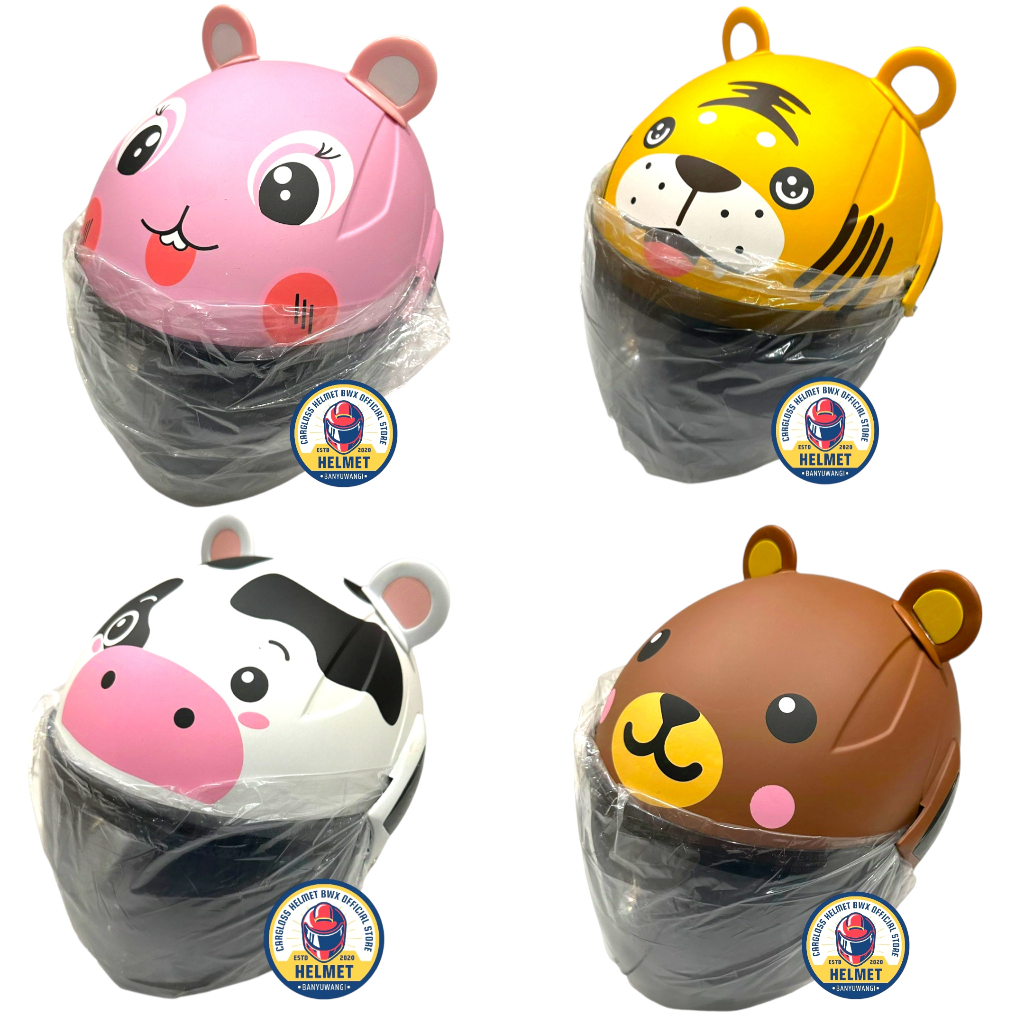 Jual HELM ANAK KARAKTER 3 - 8 TAHUN KUPING FULL LEHER SNI | Shopee ...