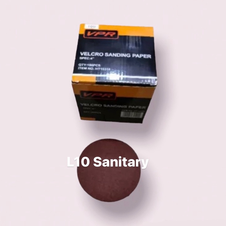 Jual Amplas Bulat Tempel RAH SANDING DISC RAH PER 1 KTK Pad 4 Inch ...