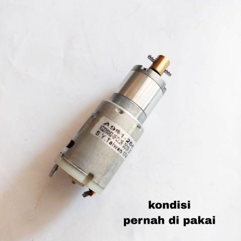 Jual motor dinamo dc gearbox 12v 100rpm dinamo dc gear box | Shopee Indonesia
