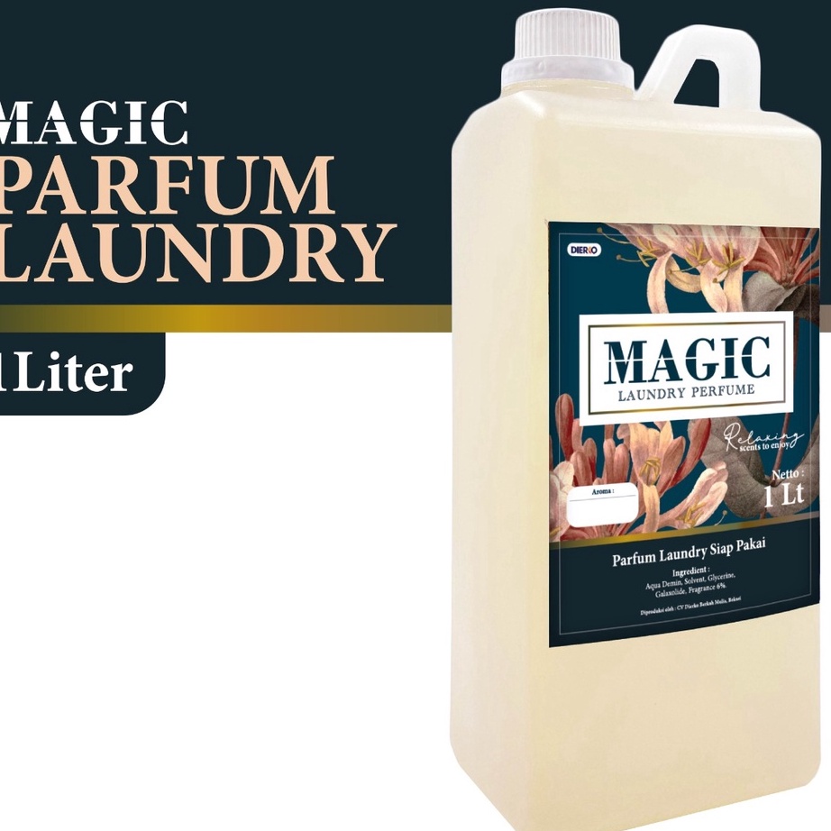 Jual P2 Parfum Laundry Magic Grade A 1 Liter | Shopee Indonesia