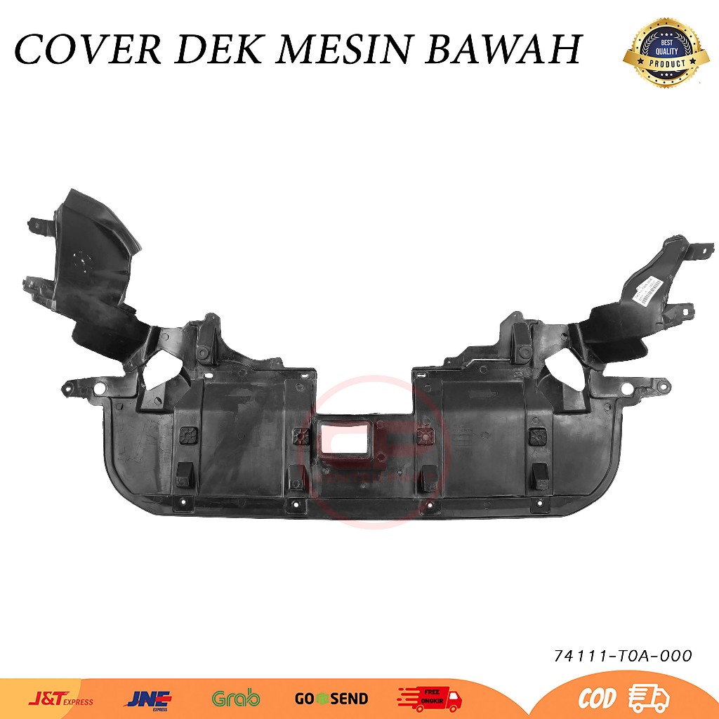 Jual dek cover pelindung bawah mesin engine splash engine honda crv rm gen4 2012 2013 2014 2015 ...