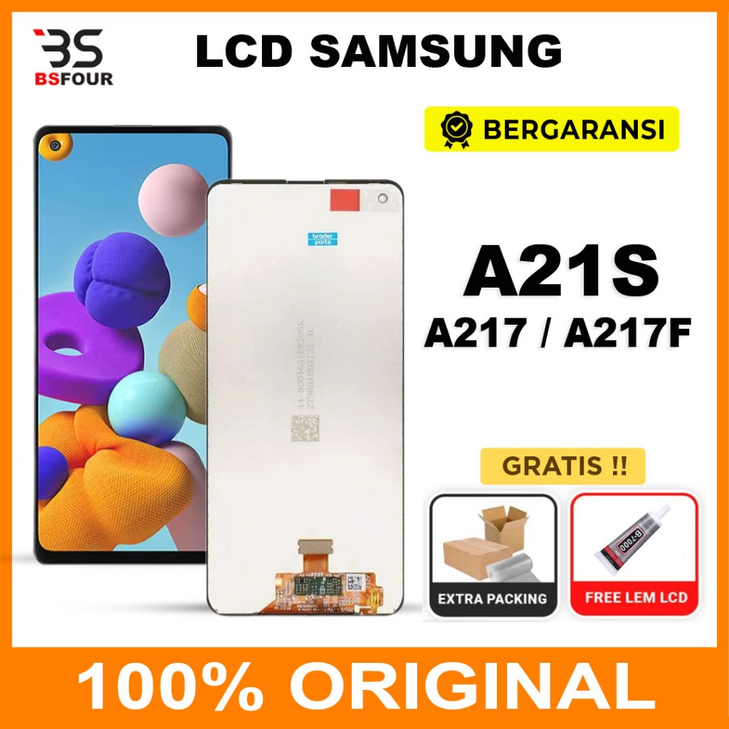 Jual LCD SAMSUNG A21S / A217 / A217F FULLSET TOUCHSCREEN ORIGINAL ...