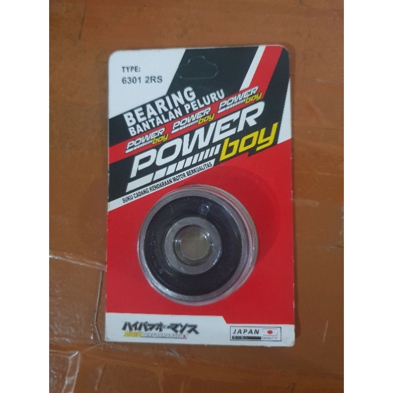 Jual Lahar Roda BELAKANG Bearing Motor 6301 2RS ( Power Boy ) Astrea/Vega Lama/Vega R/Jupiter z ...
