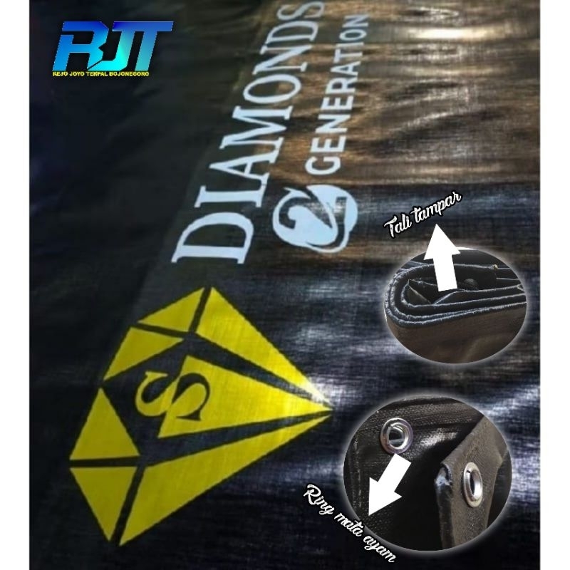 Jual Terpal A20 DIAMOND Warna Hitam Hitam Original | Shopee Indonesia