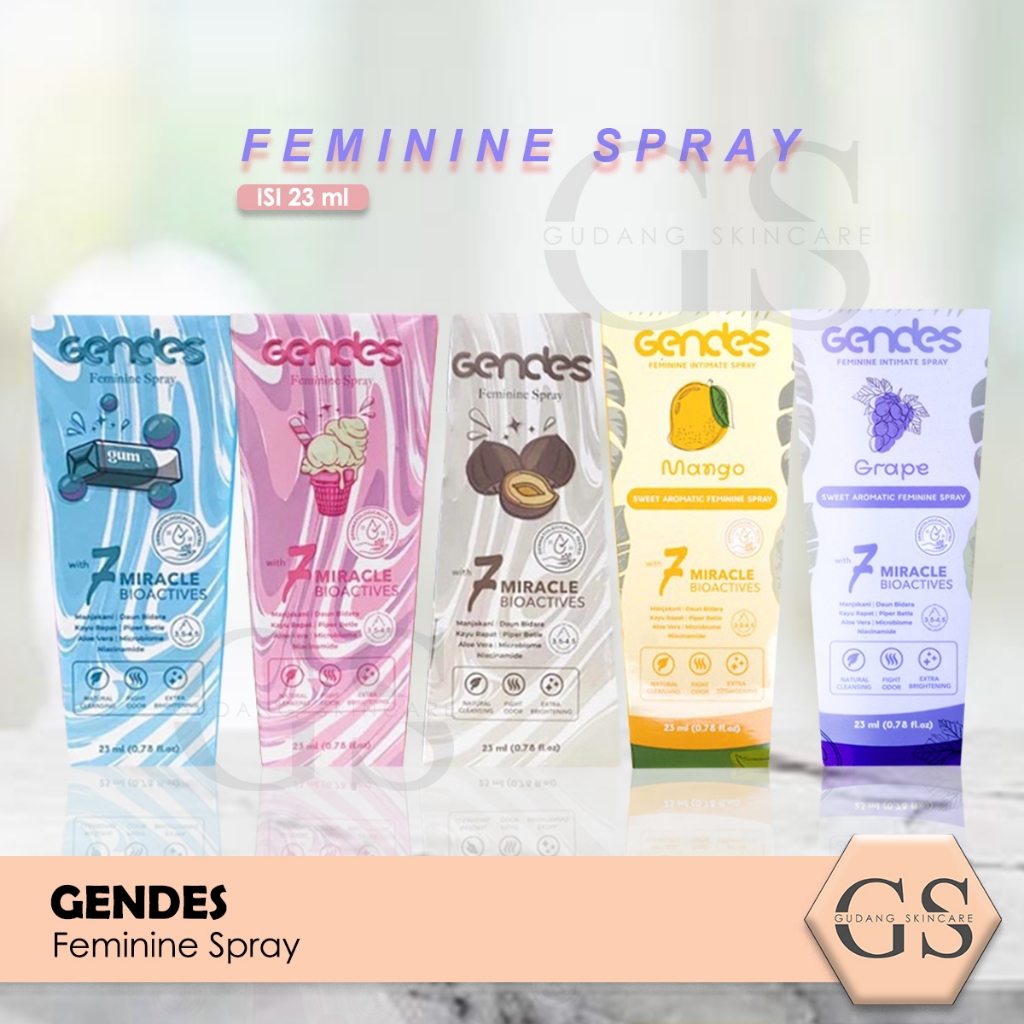 Jual Gendes Feminine Care Sweet Aromatic Spray Gendis Miss V Feminim ...