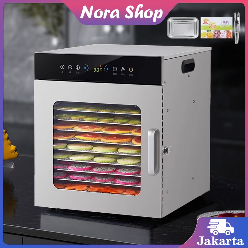 Jual Mesin Pengering Buah Dan Sayuran 10 Trays Mesin Pengering Makanan ...