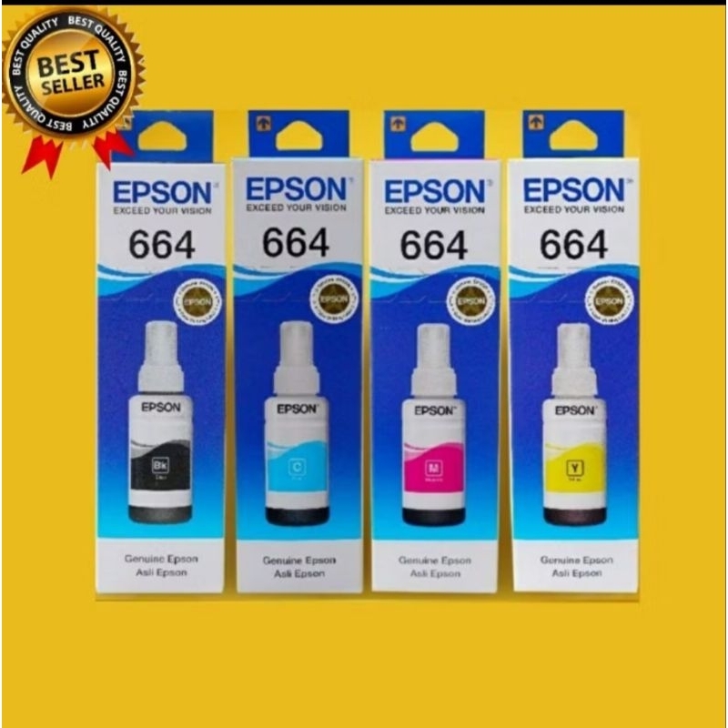 Jual ISI Tinta/ Revil Tinta Printer 664 Epson | Shopee Indonesia