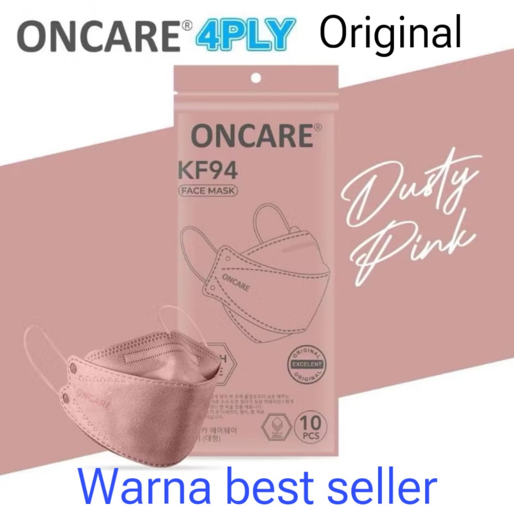 Jual Masker KF94 ONCARE/ MOUSON 4PLY ISI 10pcs Masker KF 94 Masker 4D ...
