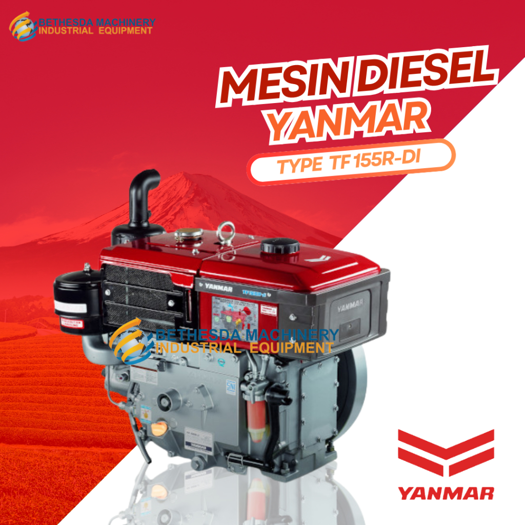 Jual Diesel Engine Yanmar TF 155 R 15.5 HP / 15.5 PK Mesin Pengerak ...