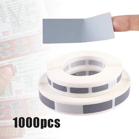 Jual 1000pcs Sticker Gosok Label Gosok 6 X 22mm/ Scratch Label Sticker ...