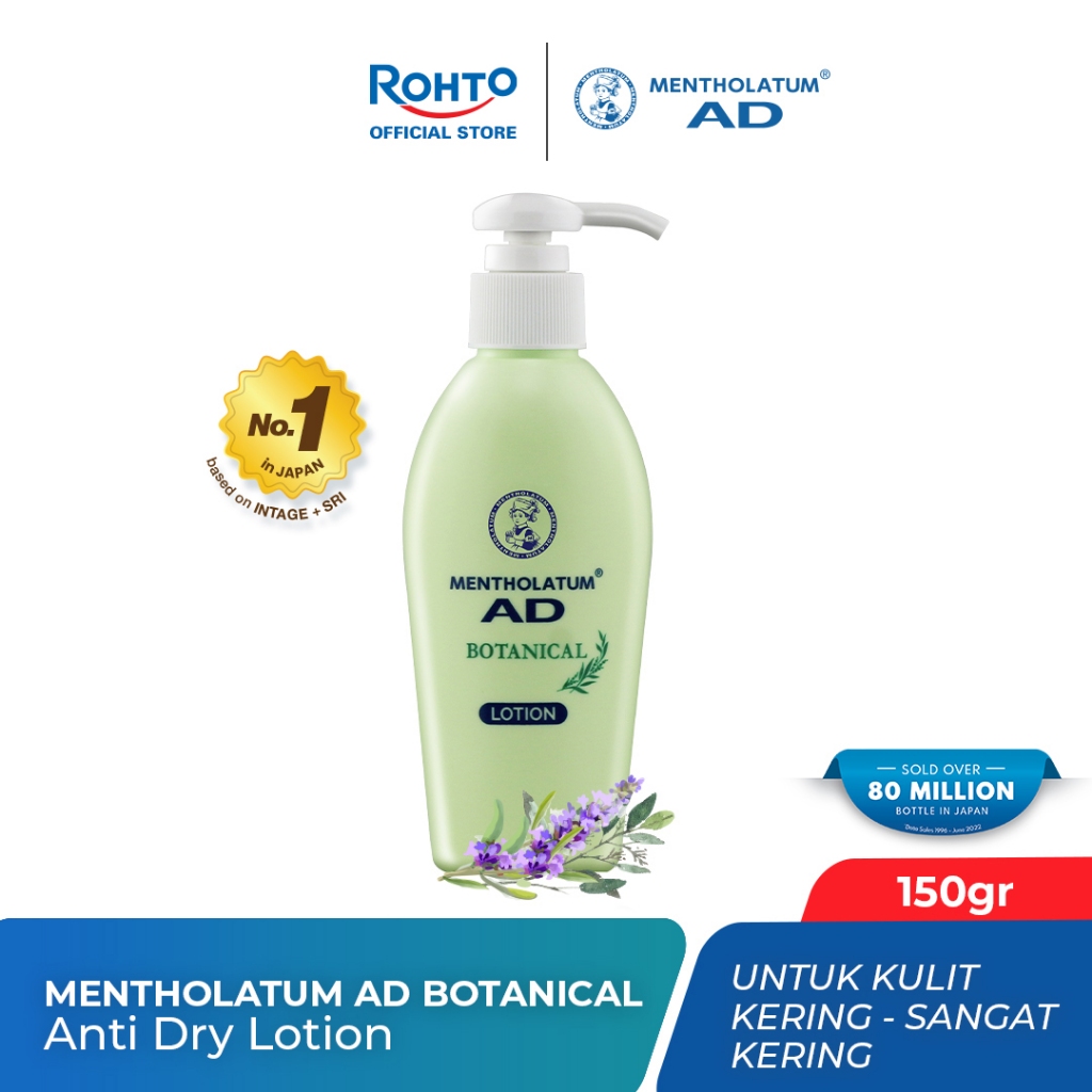 Jual Mentholatum AD Botanical Lotion - 150gr (Keep the skin moist for ...