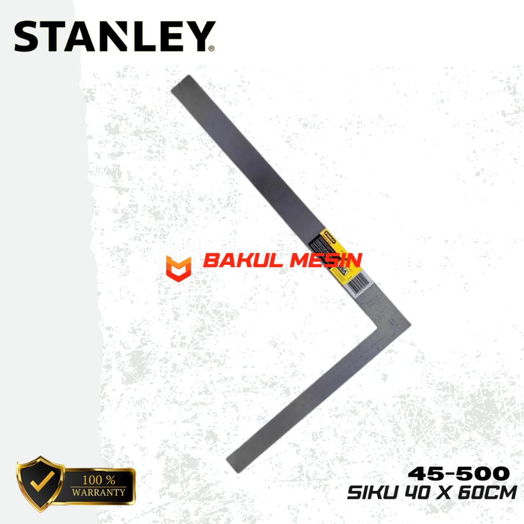 Jual Stanley 45-500 Steel Carpenter Square Penggaris Siku 40 x 60cm | Shopee Indonesia