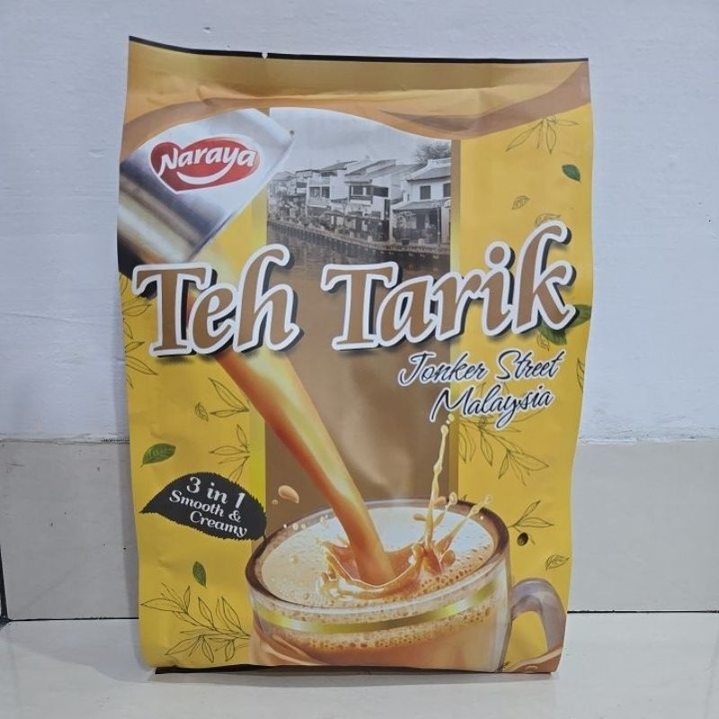 Jual naraya teh tarik 3in1 jonker street malaysia 15sachet | Shopee ...