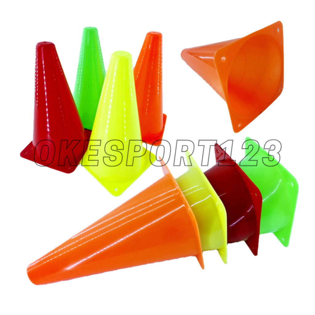 Jual CONE PIRAMID SOLID 23cm / CONE KERUCUT SOLID 23cm [ ISI 6PCS ...