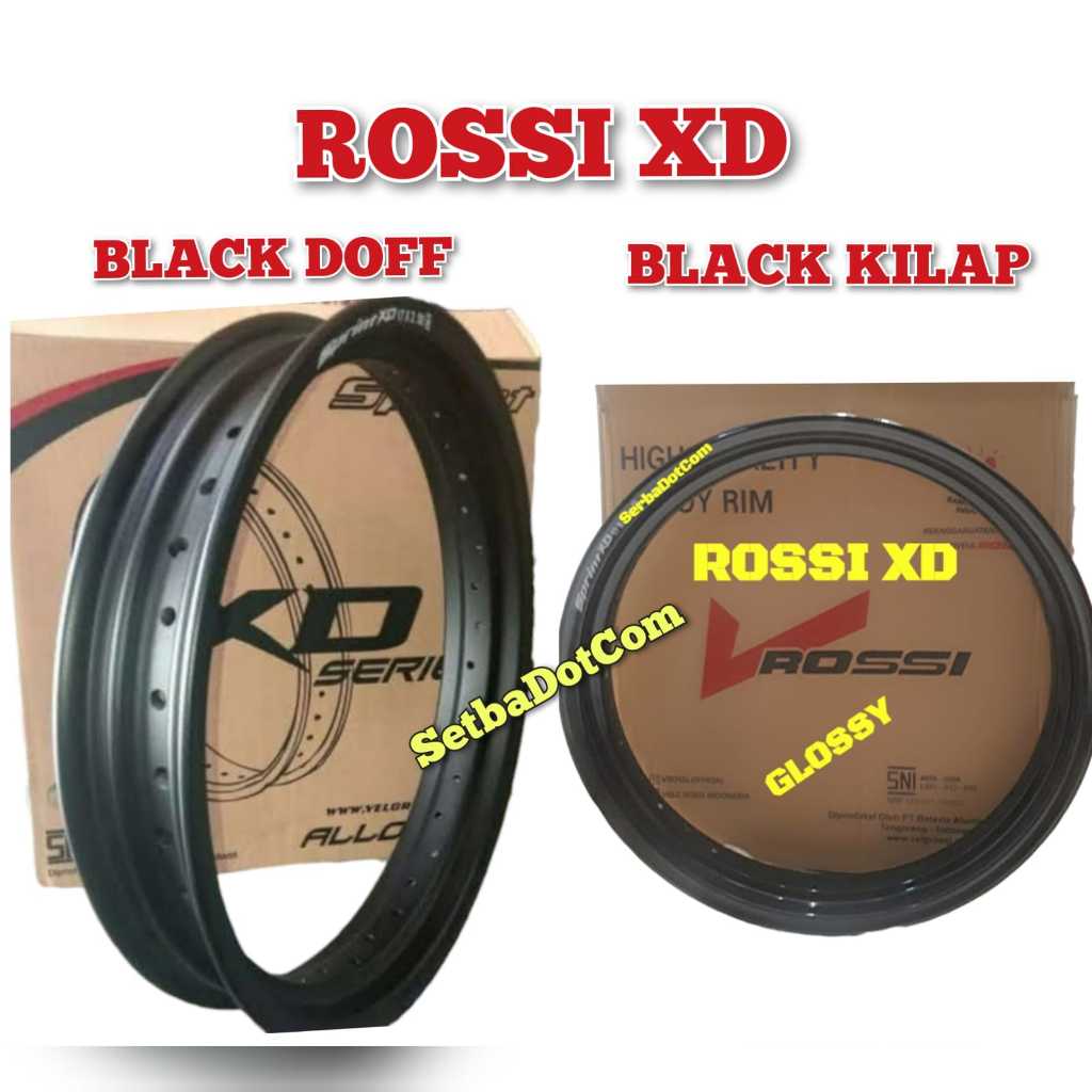 Jual VELG ROSSI Rossy SPRINT XD 140 160 215 250 300 350 RING 17 36H 32H ...