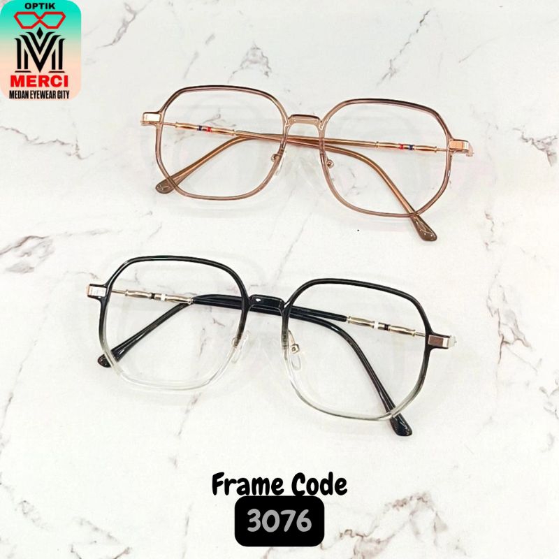 Jual Kacamata cewek Model Prisma Kode Frame 3076 | Shopee Indonesia