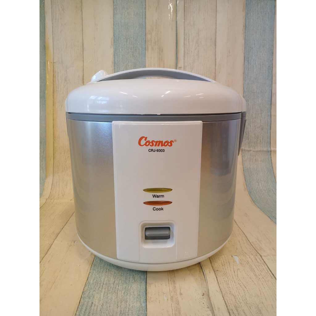 Jual COSMOS Rice Cooker 2 Liter CRJ-9303 Stainless Steel SUS304 Inner ...