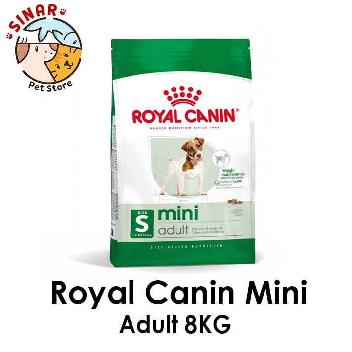 Jual Royal Canin Mini Adult Dog 8KG Makanan Anjing Ras Kecil Pakan Dog ...