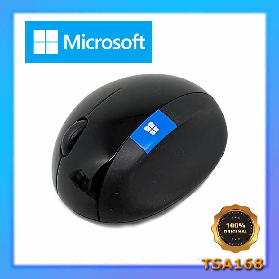 Jual Microsoft Sculpt Ergonomic Mouse Black Wireless Mouse 1560 for ...