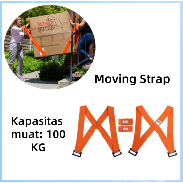 Jual 1set shoulder lifting dolly moving strap Angkat barang pindahan ...