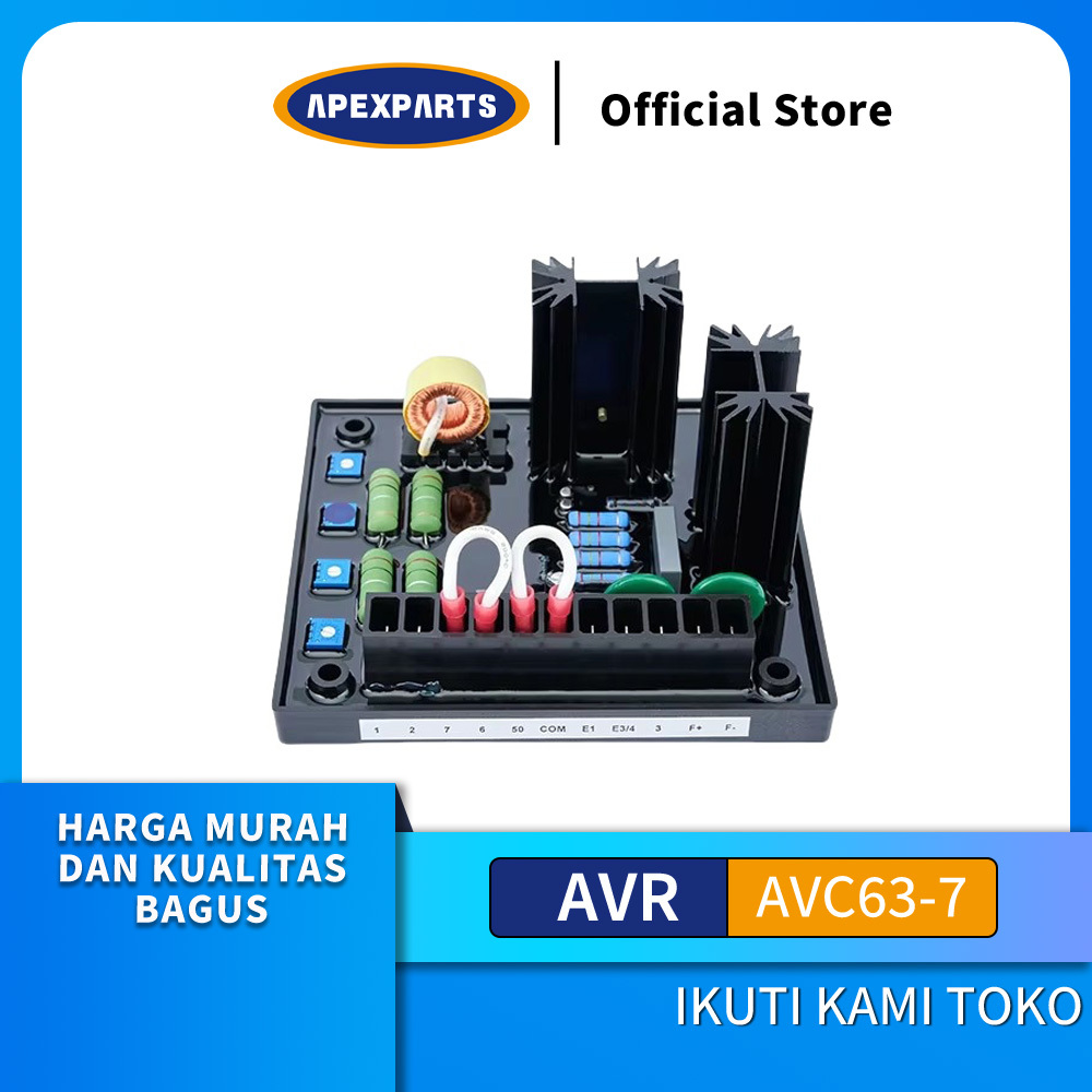 Jual Genset AVR AVC63-7 BASLER AVR Generator AVR AVC 63-7 BASLER OEM ...