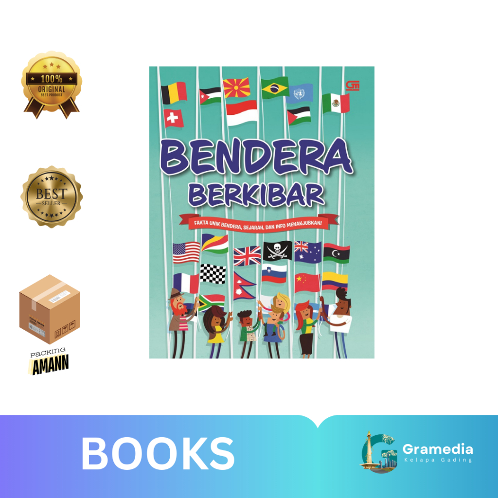 Jual Gramedia MKG - Buku Anak Bendera Berkibar - Quatro | Shopee Indonesia