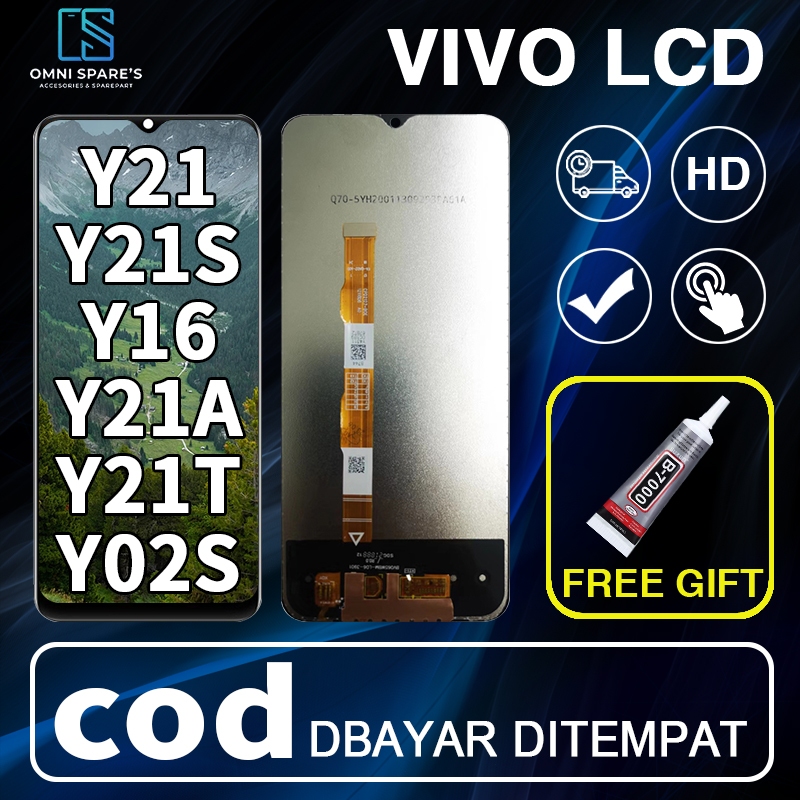 Jual 【ORIGINAL】LCD VIVO Y21S / Y21 2021 / Y16 / Y21T / Y02S / Y30 5G OLED FULLSET TOUCHSCREEN ...