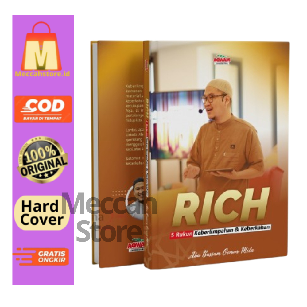 Jual Buku RICH ustadz Oemar mita | RICH 5 Rukun Keberlimpahan & Keberkahan | Shopee Indonesia