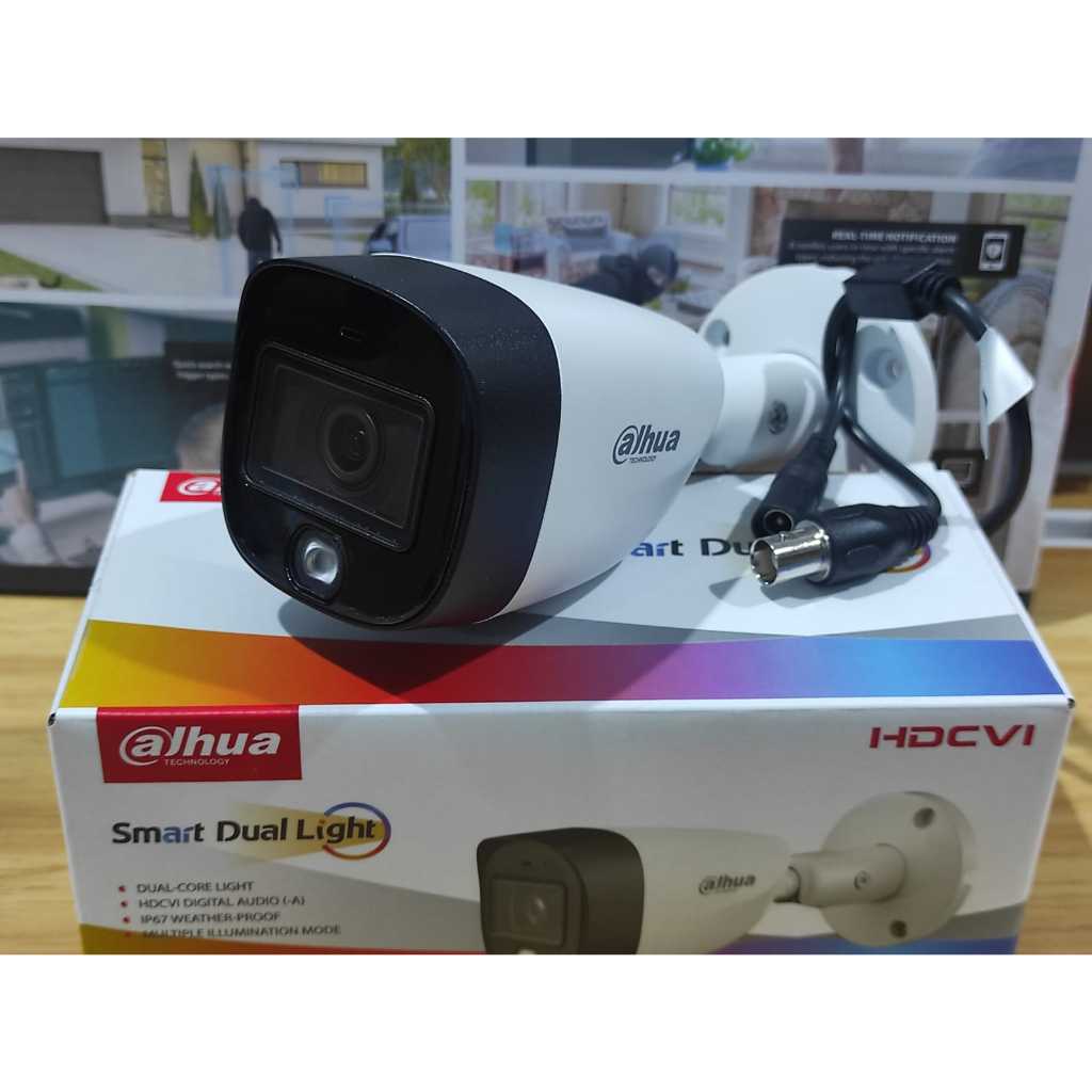 Jual Kamera OUTDOOR Dahua Colorvu AUDIO 2MP HFW1240CMP-IL-A CAMERA CCTV ...