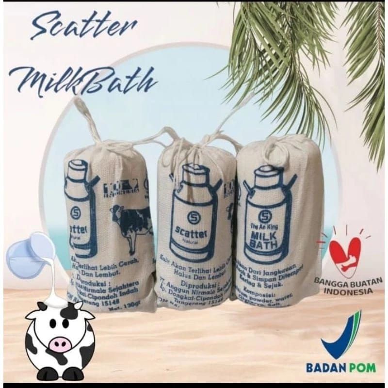 Jual [LarisManis] MILK BATH SCATTER (SUSU MANDI) | Shopee Indonesia