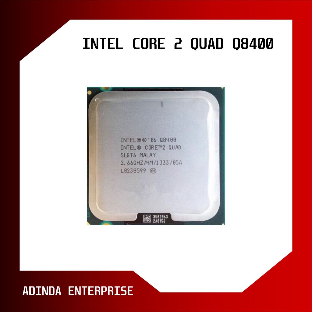 Jual PROCESSOR INTEL CORE 2 QUAD Q8400 LGA 775 | Shopee Indonesia