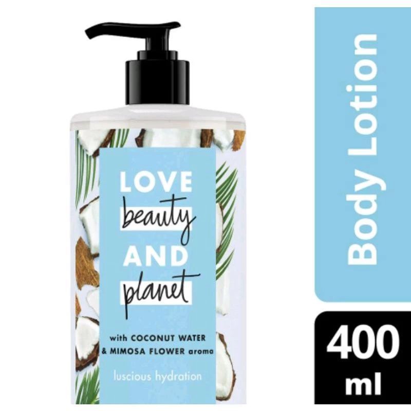 Jual Love Beauty and Planet Body Lotion with Coconut Water & Mimosa ...