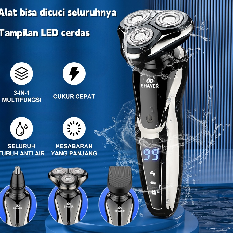 Jual Special Pr KUCUU Cukuran Jenggot Electric pencukur kumispencukur ...