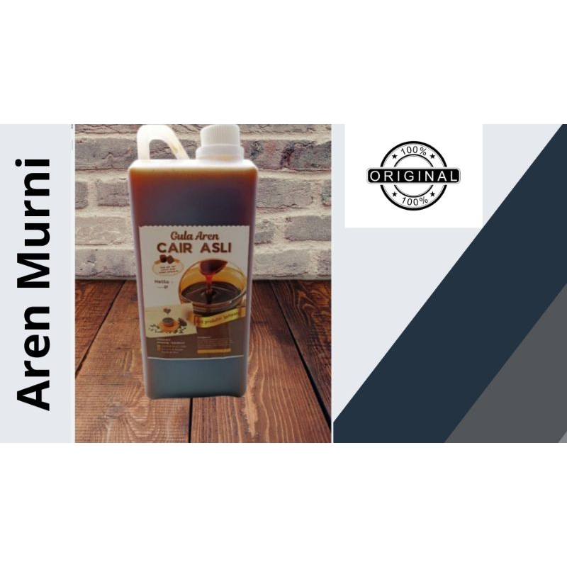 Jual Gula Aren Cair Asli/ Gula Aren Cair 1000 ML | Shopee Indonesia