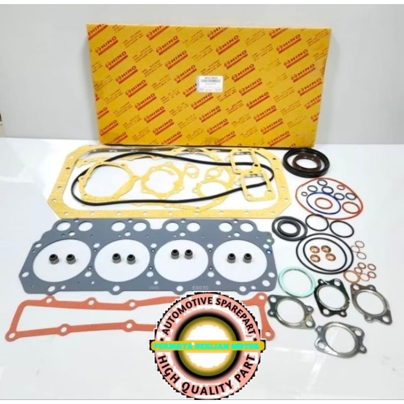 Jual packing paking set gasket komplit full set HT130 HT 130 hino dutro original garansi 1bulan ...