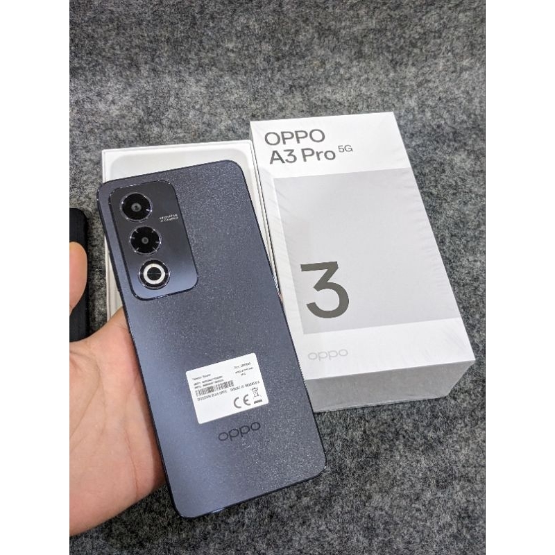 Jual Oppo A3 Pro 5G Ram 8/256 GB Fulset Open Box!!! | Shopee Indonesia