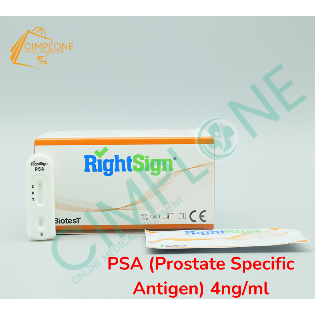 Jual PSA (Prostate Specific Antigen) 4ng/mL Right Test/Tes Kanker ...